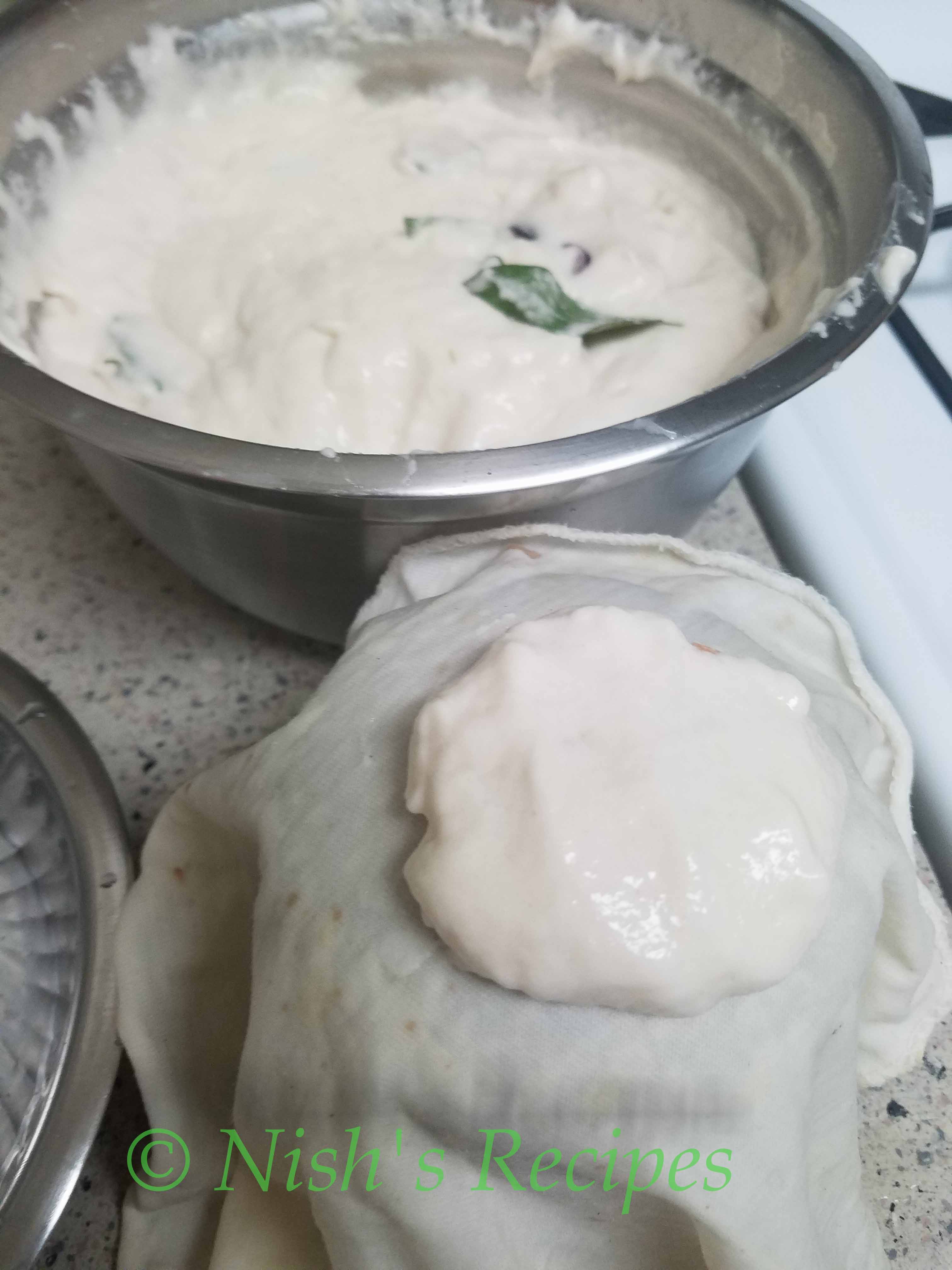 Vada Batter » Nish's Recipes » Basic Essential » Vada Batter