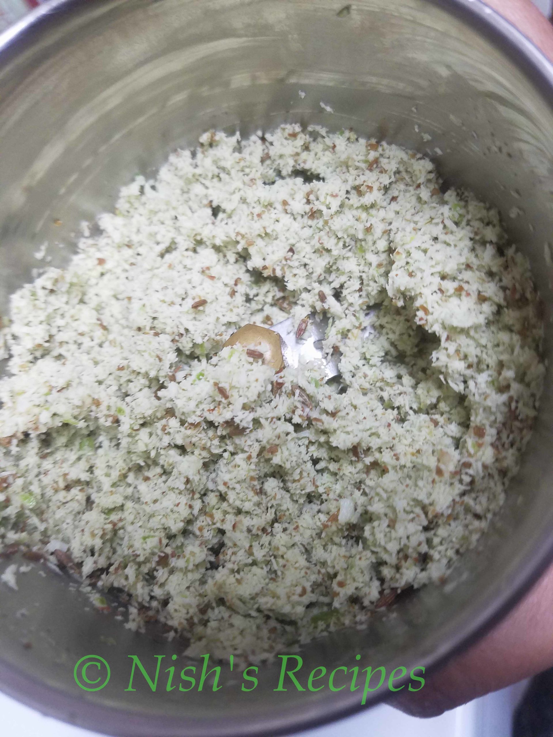 Valaithandu Poriyal » Nish's Recipes » Poriyal » Valaithandu Poriyal